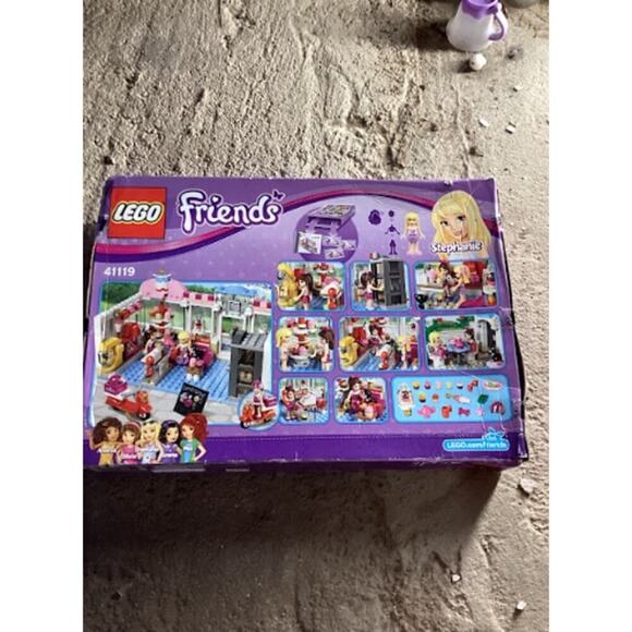 Lego | Toys | 4119 Lego Complete Heartlake Cupcake Cafe Friends ...